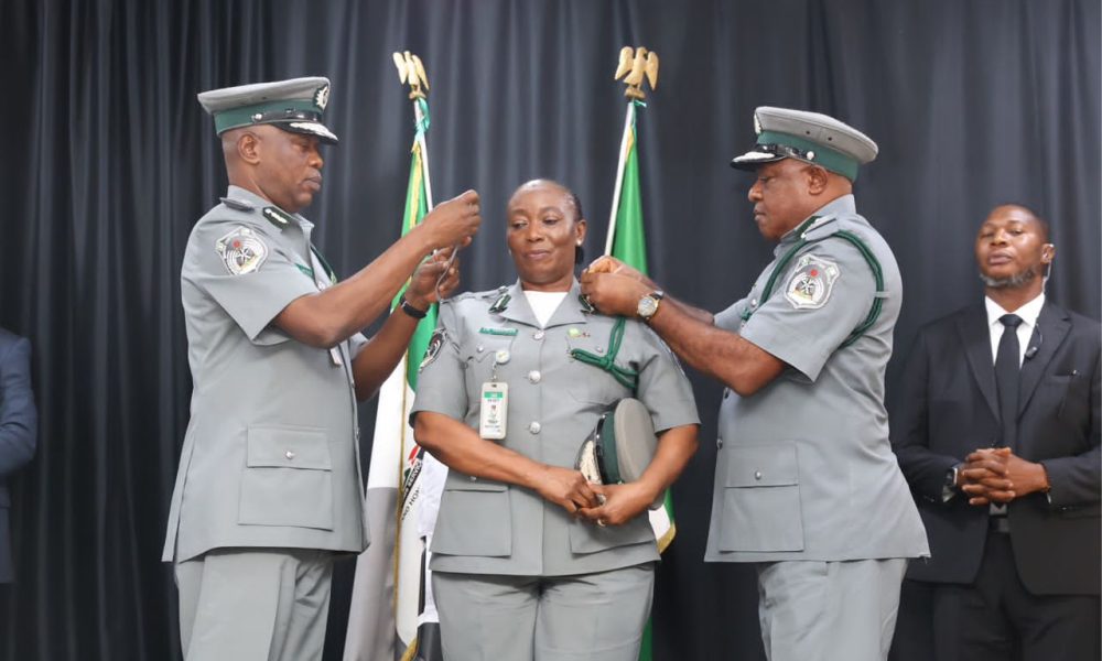 CUSTOMS: Adeniyi Decorates Newly Confirmed Members of Customs ...